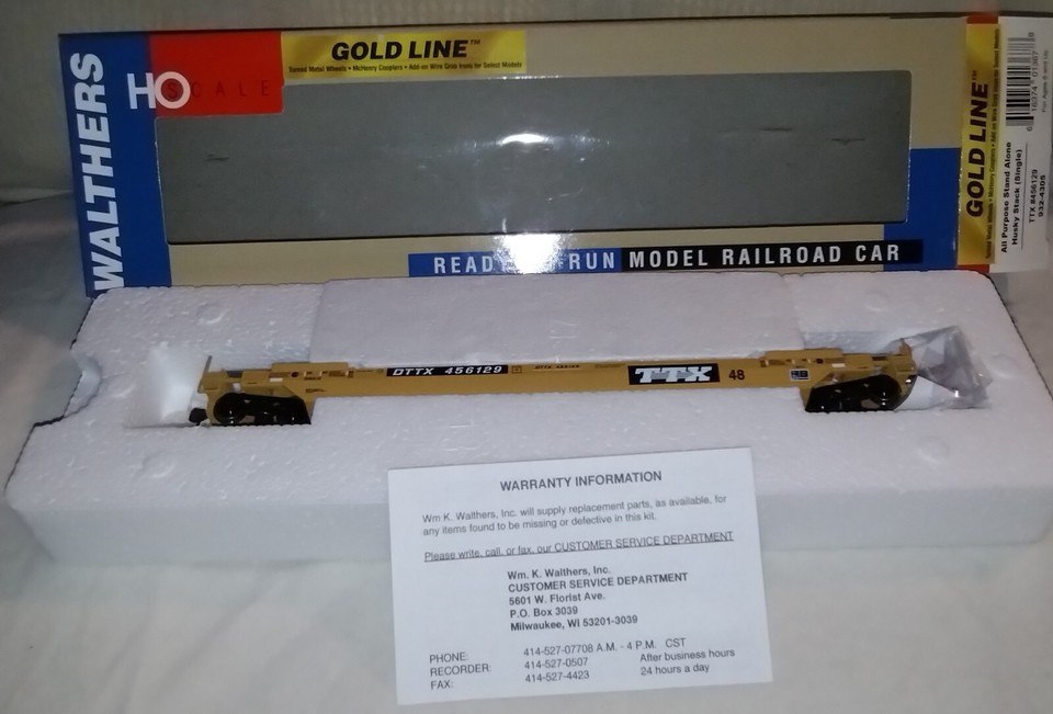 Vintage Athearn / Walthers Ho Train Lot Husky Stack, Hopper, Tank, Box ...