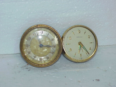 2 Small German Clock Movements parts repair L | eBay