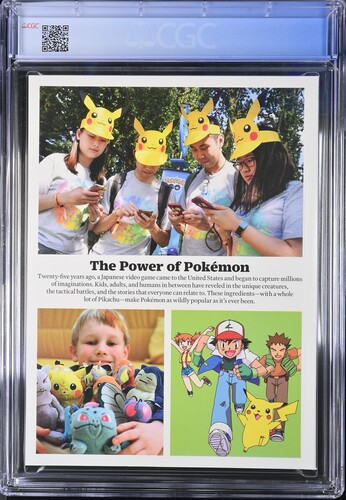 TIME SPECIAL EDITION:POKEMON#NN CGC 9.8 2024 CHARMANDER!COLLECT 'EM ALL ...