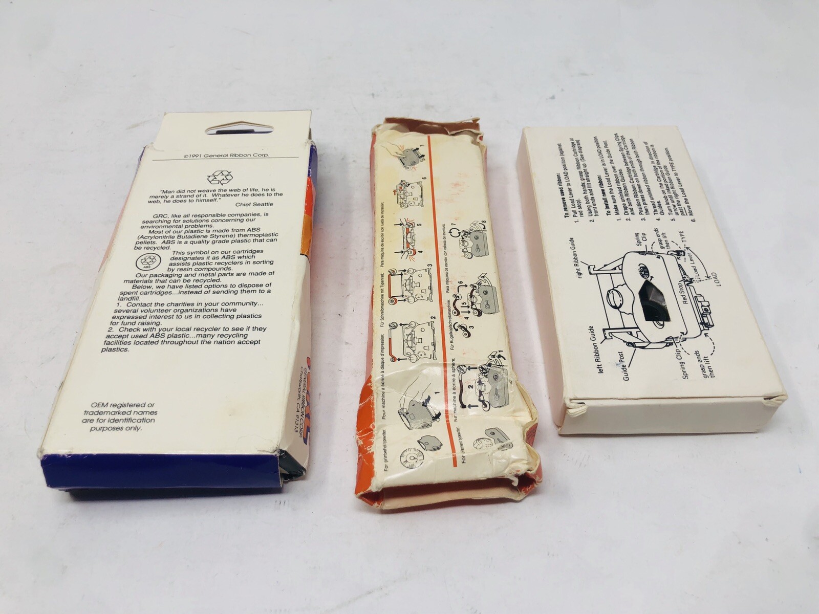 IBM Selectric Typewriter Ribbons Correction Tape Parts and Pieces | eBay