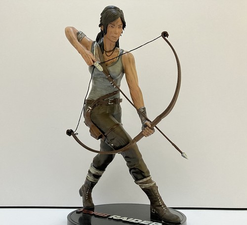 Tomb Raider 2013 Lara Croft With Bow Statue Square Enix Crystal ...