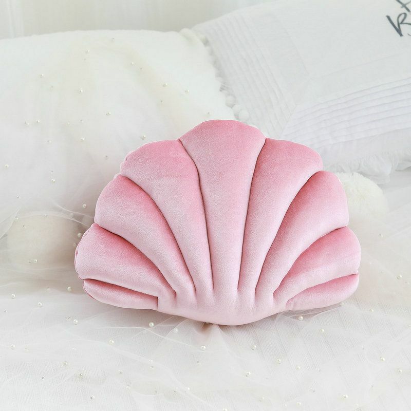 Shell Shaped Comfortable Cushion For Sofa Sea Shell Pillow Fashion Home ...