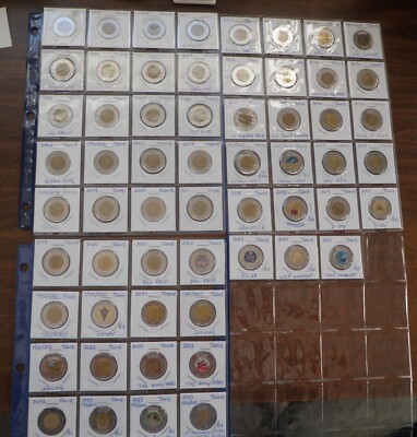 1996-2025-- Canadian Toonie Collection Made for Circulation Collection ...