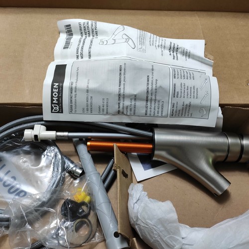 Moen CA87316SRS Renzo Pullout Sprayer Kitchen Faucet, Spot Resist ...