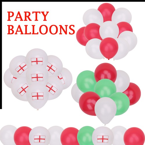 Latex Ballons England St.George Tag Flagge Druck Weltcup Party Dekor ...