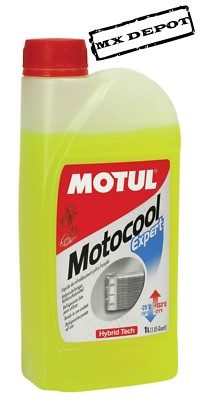 Motul Motocool Expert Motorcycle Antifreeze Coolant - Ready To Use - 1 ...