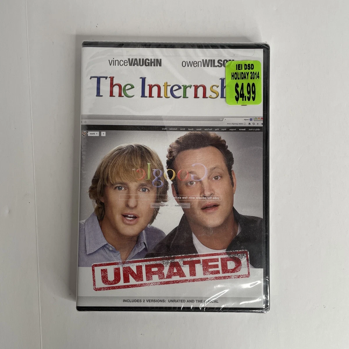 The Internship Unrated Dvd