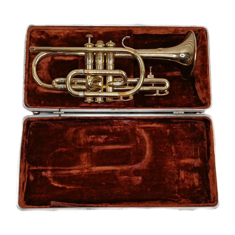 Olds Ambassador Bb Cornet - Long Model - Fullerton USA - *FOR REAPIR ...