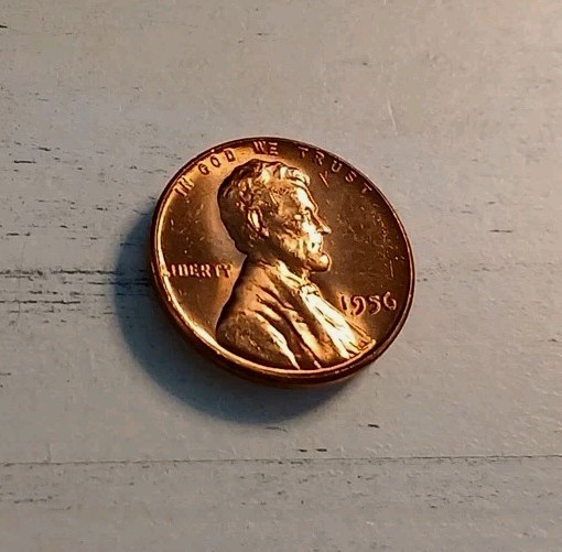 1956-P Flashy! BU Red Lincoln Wheat Cent ~ Free Shipping! #2 | eBay