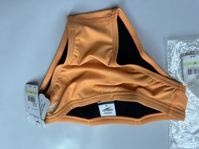 NWT Speedo Solid Men's Brief Swimsuit Solid Orange Pop Neon Size 30 | eBay