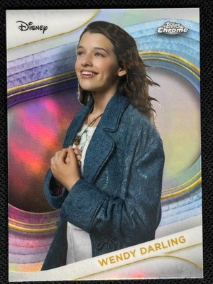 Wendy Darling (Live Action) REFRACTOR 2025 Topps Chrome Disney #156 | eBay