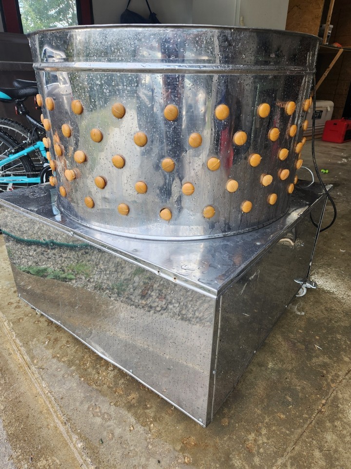 XL Turkey Chicken Automatic Plucker Machine Stainless Steel 110 volt ...