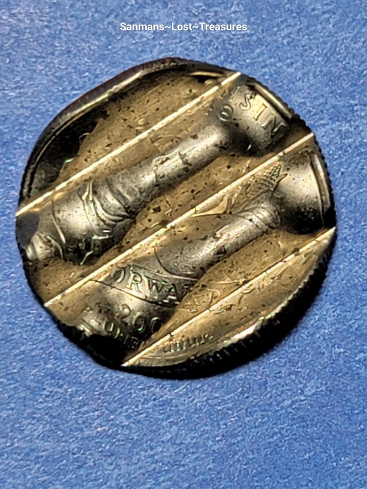 🇺🇸2004 D Wisconsin Quarter Multiple Errors. Mint Wafer Error Extremely ...