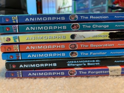 Animorphs Series BOOK SET (7 books): The Reaction, The Change, The ...