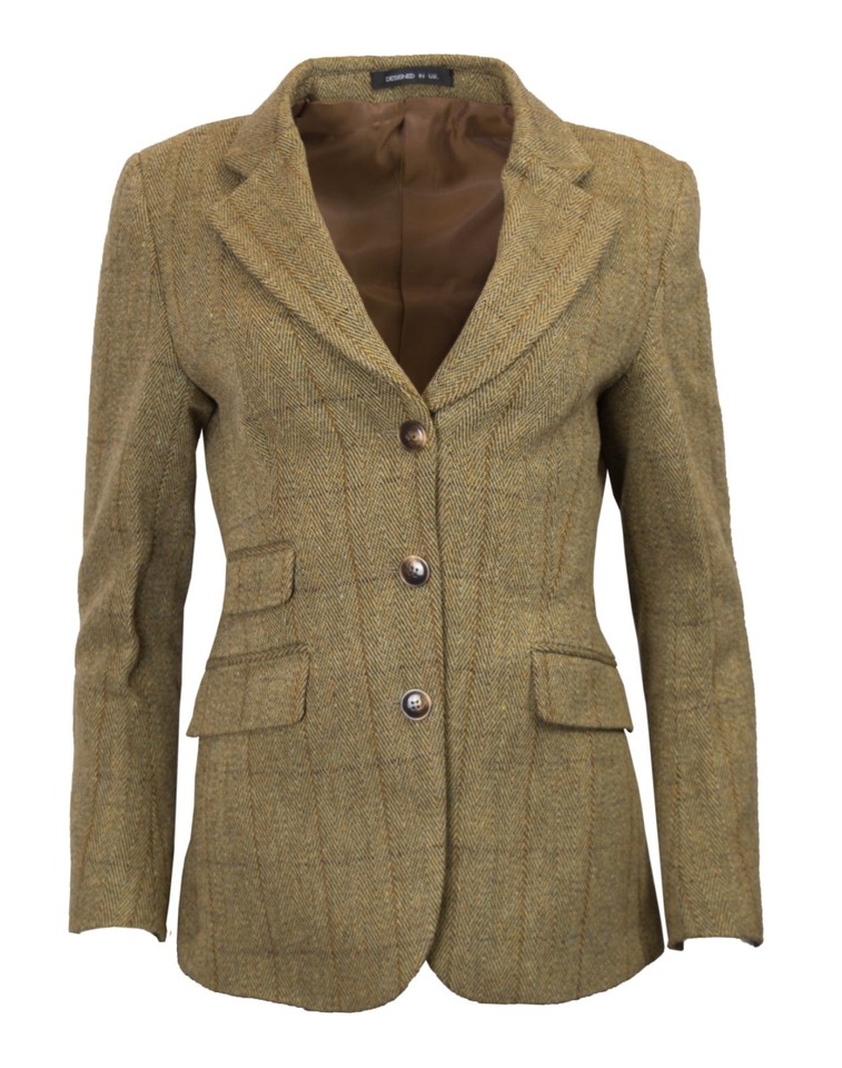 Walker & Hawkes - Ladies Classic Mayland Tweed Country Blazer Jacket | eBay