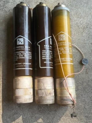 1- S&C SM-5 Power Fuse Refill Unit 132250R3, 14.4KV 150E (Unused ...