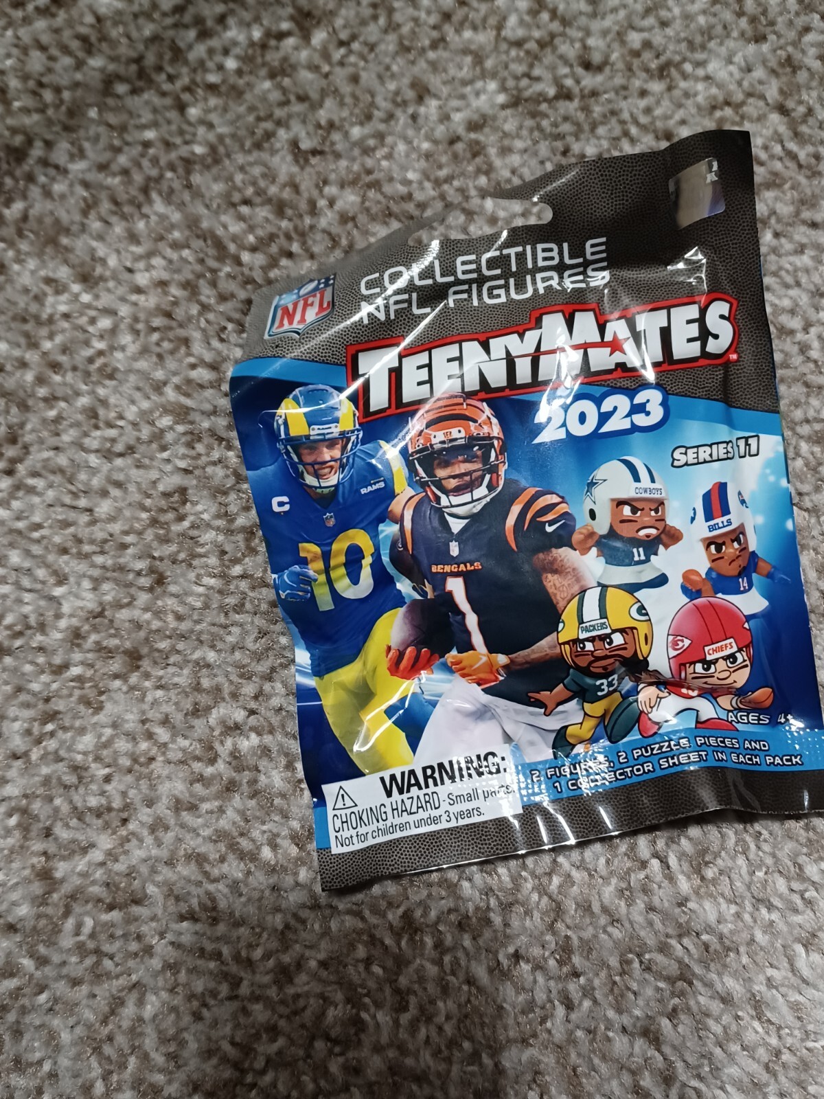 Teenymates 2022 - 2023 Lockers NFL Series 11 Football Figures - 1 Pack ...
