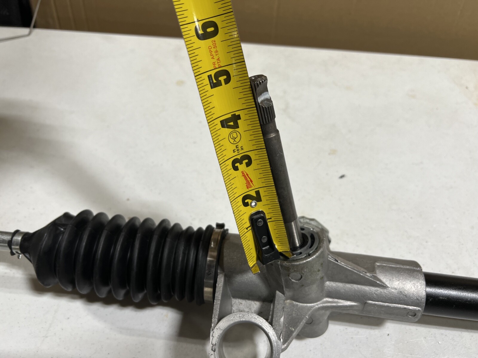 Mustang II Manual Steering Rack & Pinion Street Rod Universal Ford ...