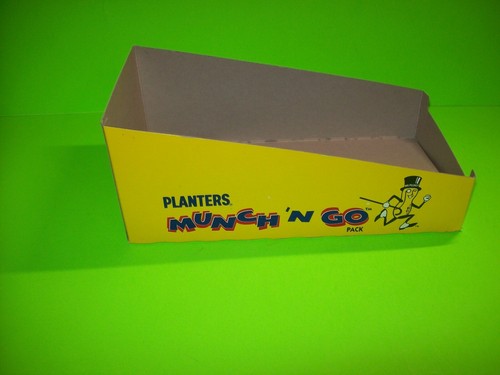 Planters Peanuts Munch N Go Snack Display Cardboard Foldout Promo | eBay