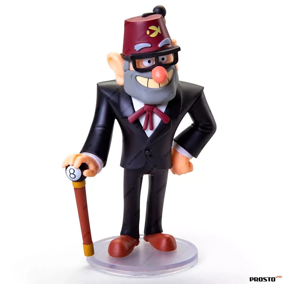 Gravity Falls Stanley "Stan" Figurine Toy, Cartoon Character Original ...