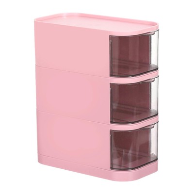 Desk & Drawer Organizers - Pink Desk Organizer