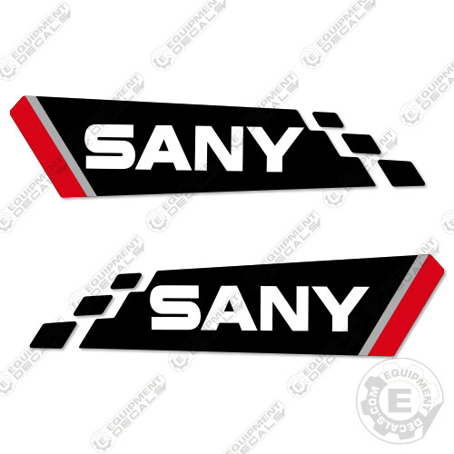 Fits Sany SY35U Boom Sticker Decal Kit Mini Excavator - 7 YEAR 3M VINYL ...