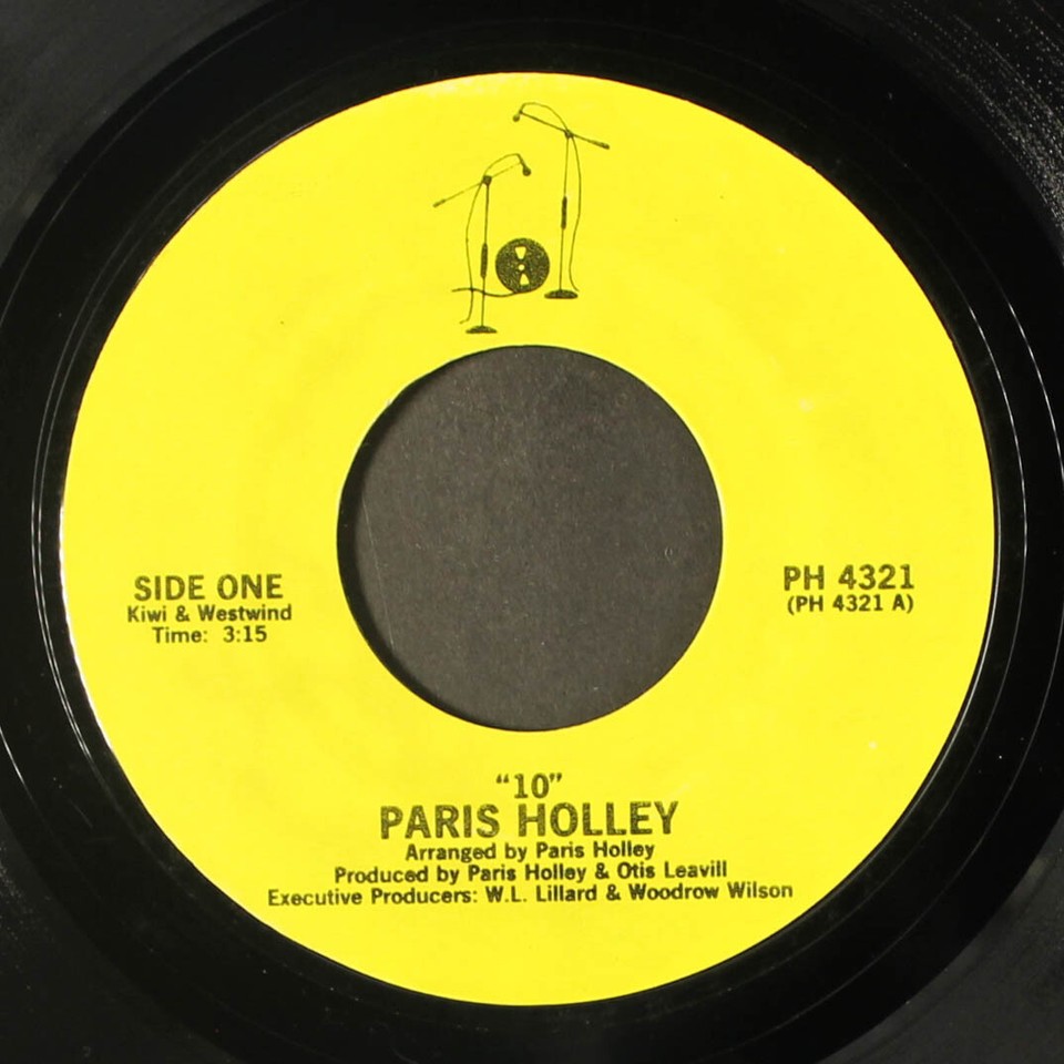 PARIS HOLLEY: lady of the night / 10 PH 7" Single 45 RPM | eBay
