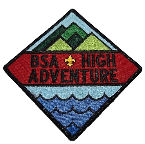BSA BOY SCOUTS OF AMERICA Patch Vintage High Adventure - 1836 | eBay