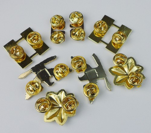 U.S. CAPTAIN MAJOR COLONEL RANK BADGE INSIGNIA US MILITARY LAPEL PINS ...