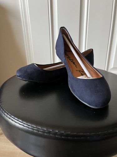 American Rag Women Aellie Ballet Flats Size 6 Med Navy Blue Faux Suede ...