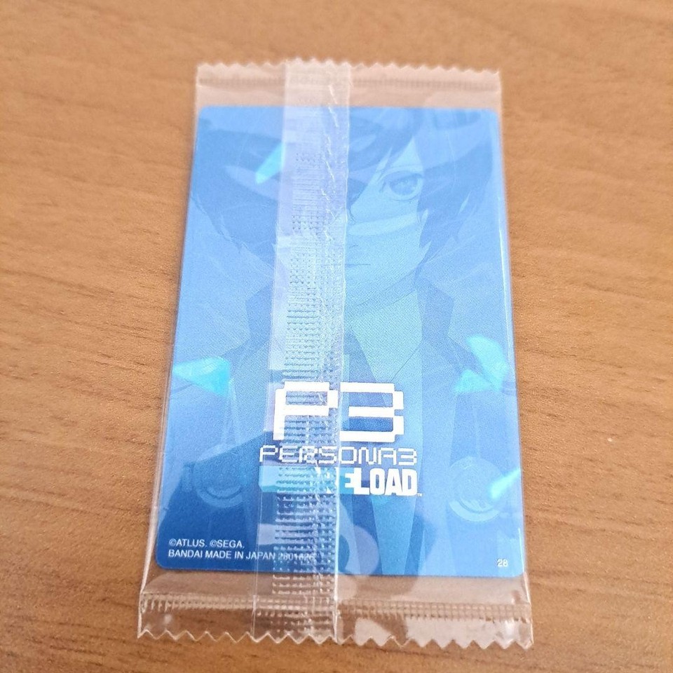 Persona Wafer 2 SP1 HERO Foil Stamping Persona 3 P3R Protagonist | eBay