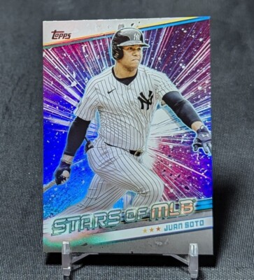 Juan Soto Stars Of MLB Foil 2024 Topps Update Series #SMLB-61 New York ...