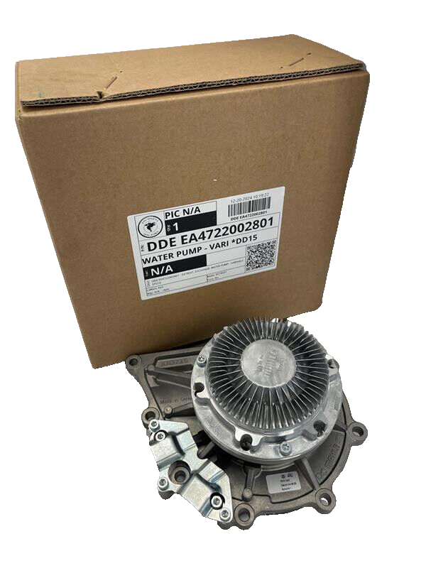OEM WATER COOLANT PUMP DETROIT DDE EA4722001601 DDE EA4722002801 DD15 ...