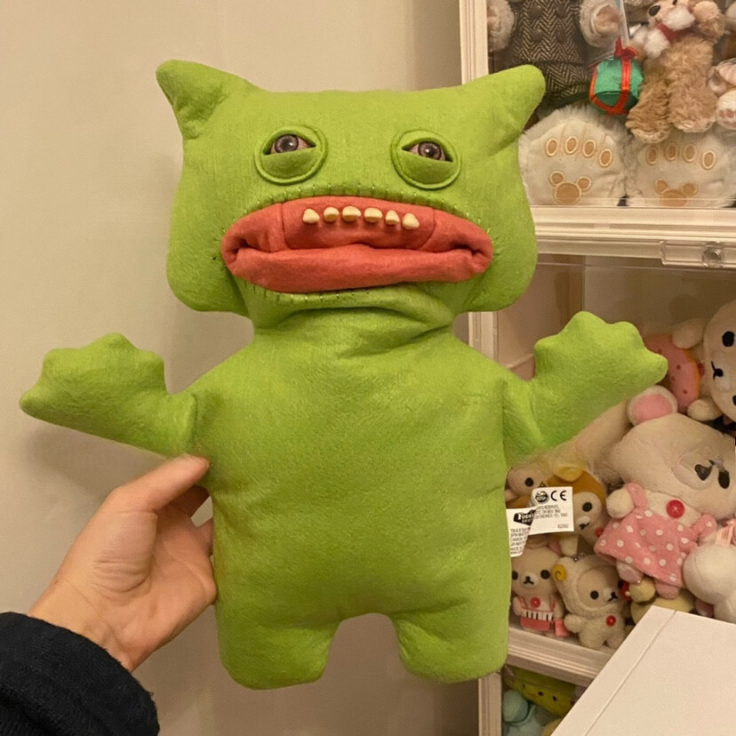 Fuggler Ugly Monster Rare Purple Blue Green 30CM Collectible Plush Toy ...