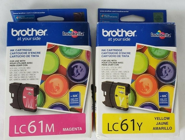 Brother LC61CL (LC613PKS) Ink Cartridge - Value Pack for sale online | eBay