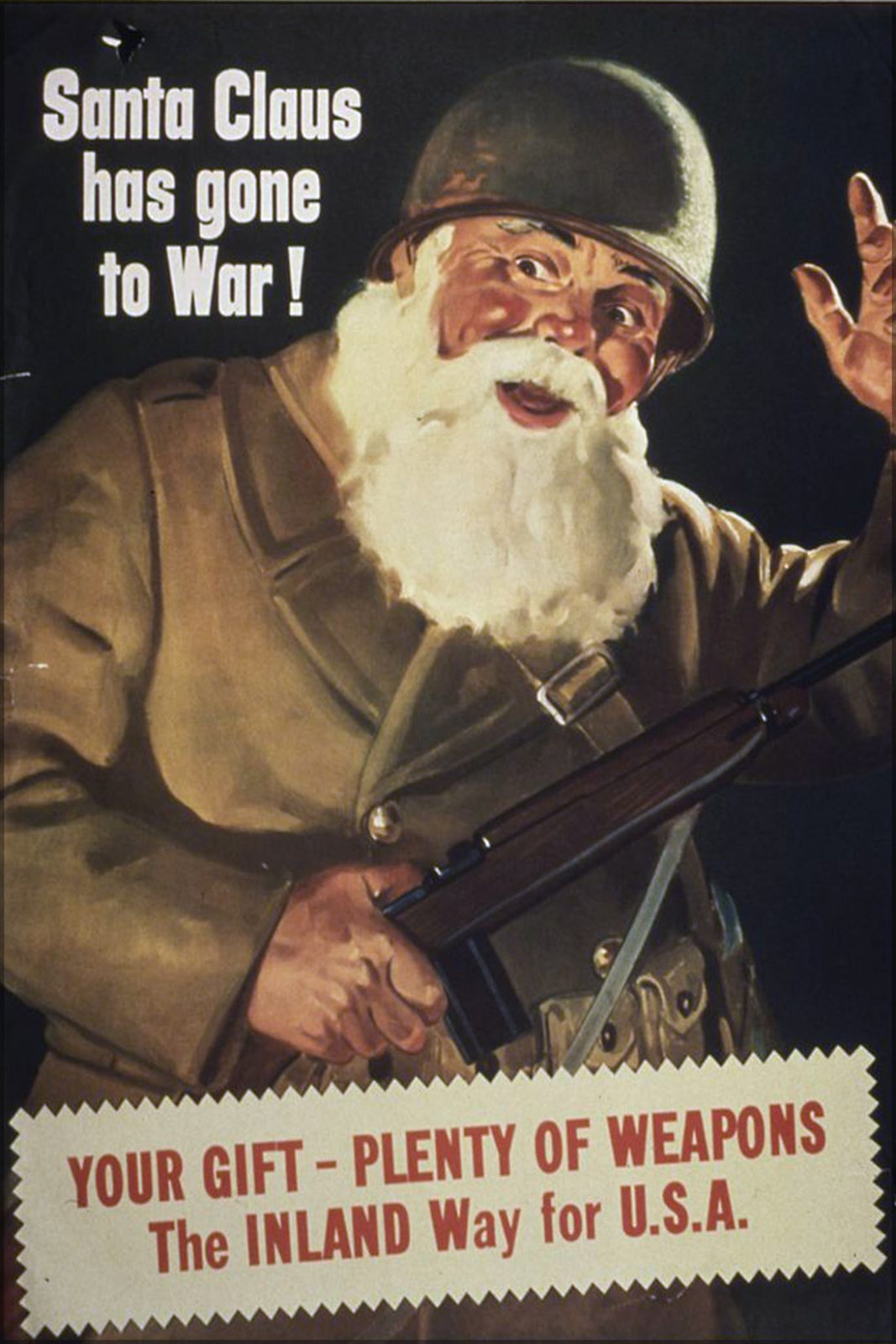 Poster, Many Sizes; Santa Claus Has Gone To War Propaganda Ww2 1942 | eBay