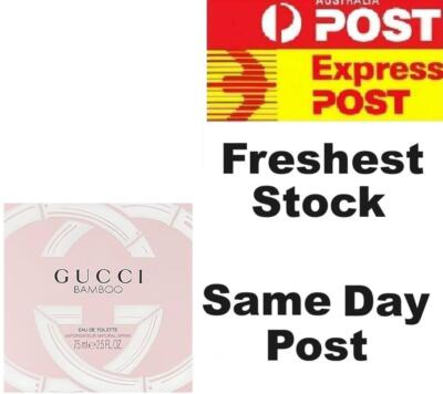 Gucci Bamboo Eau De Parfum 75mL Perfume (EDP) FACTORY SEALED BOX ...