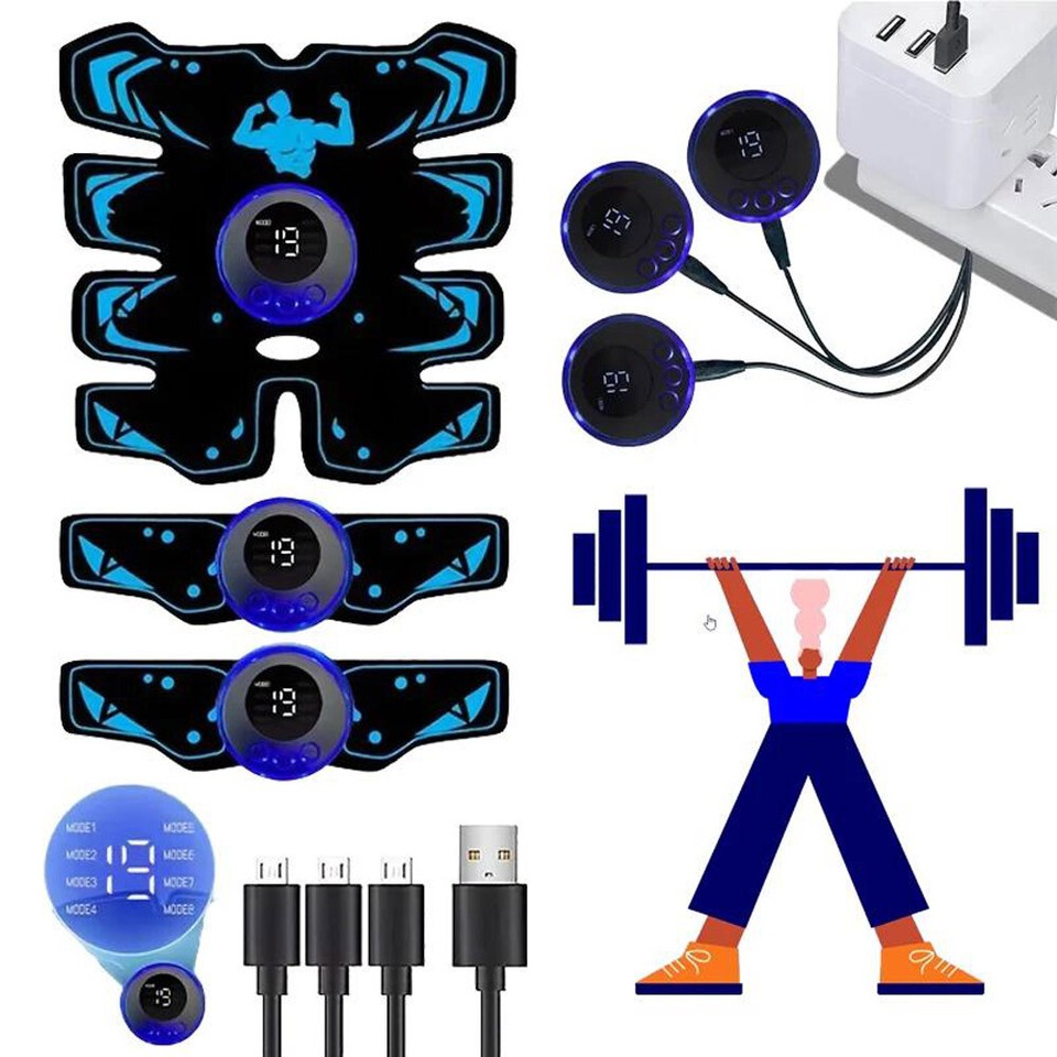Tactical Abs Stimulator 2024 New V2 Upgraded Ultimate AB Muscle 360 ...