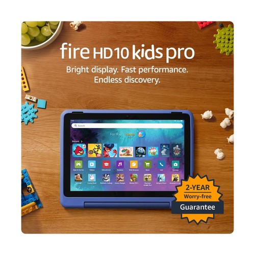 Amazon Fire HD 10 Kids Pro Tablet - Nebula Blue 32GB 840268971199| eBay