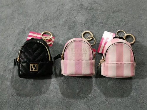 Victoria's Secret Pink Stripe VS Card Holder Coin Purse Multilayer ...