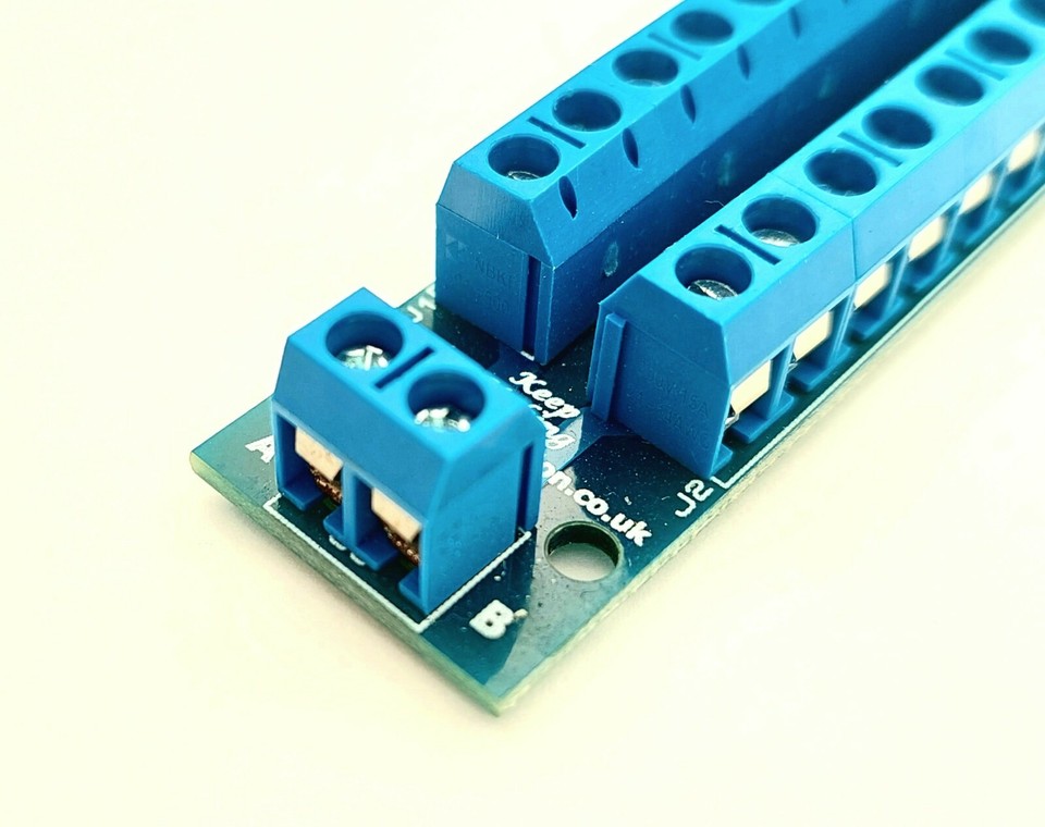 RKbus1, 2, 3 & 4 Bus Wiring Module for Model Railway-Ideal for Lighting ...