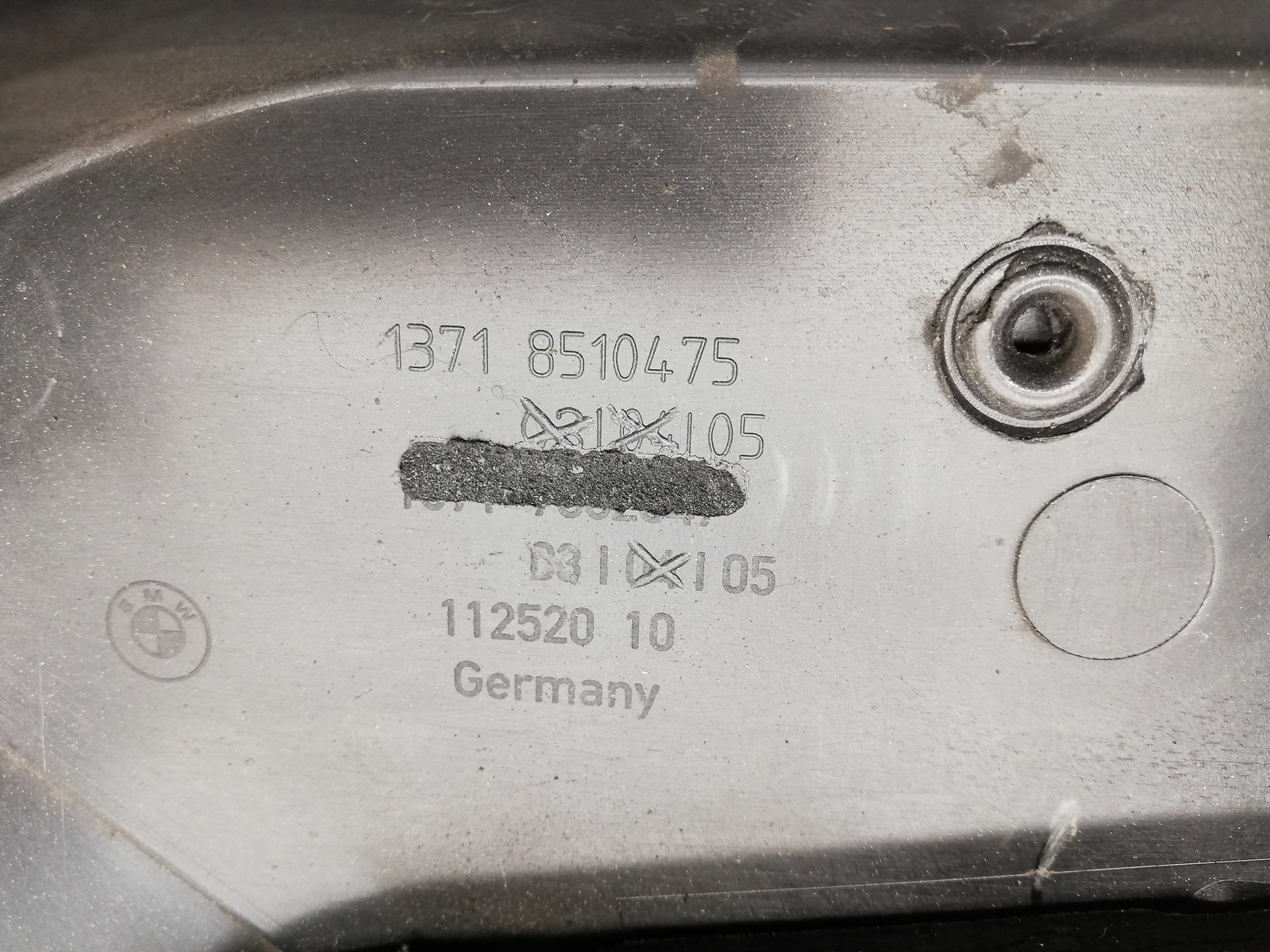 BMW 5 F10 520 d Motorabdeckung 8510475 2.00 Diesel 135 kW 2014 18271188 ...