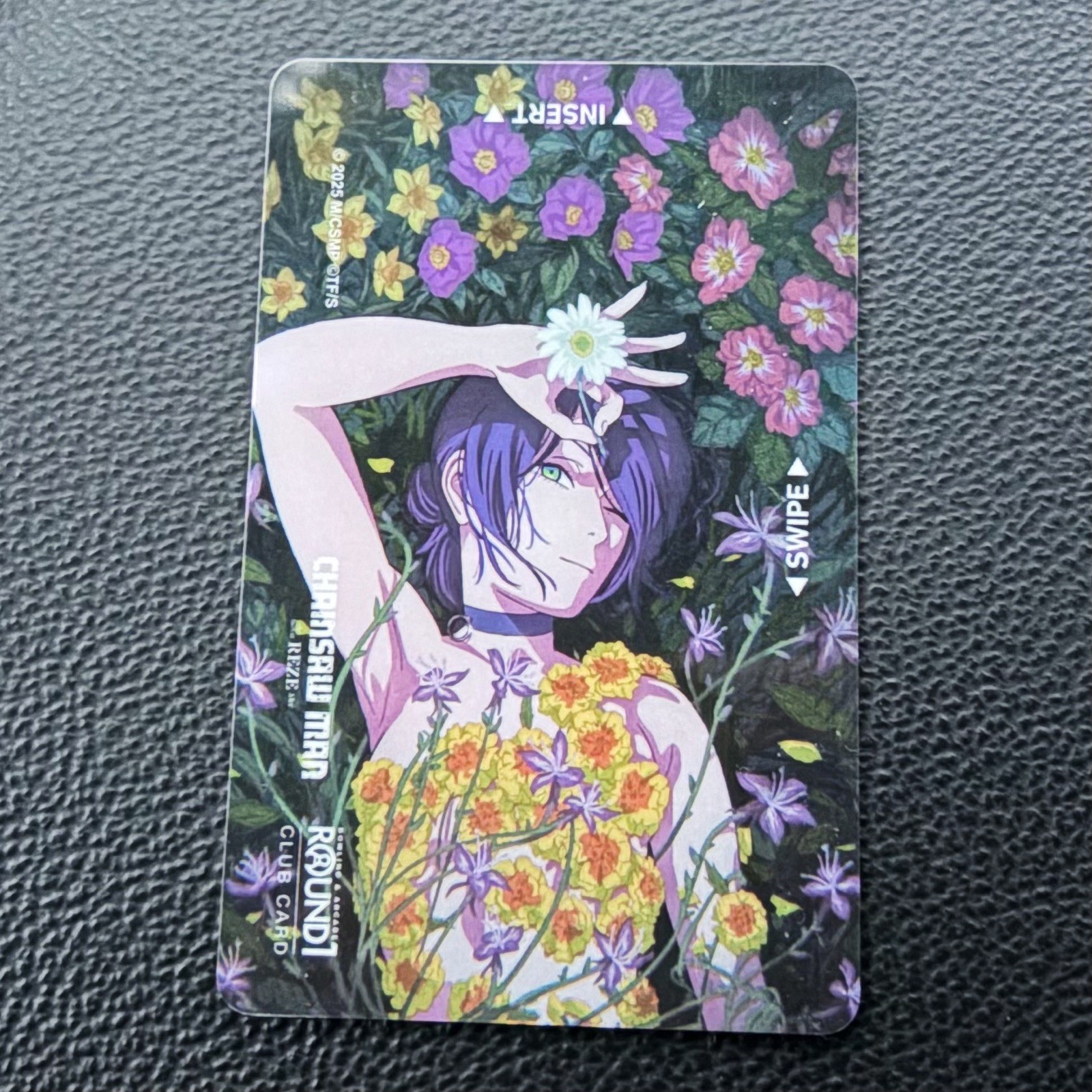 NEW Chainsaw Man Pochita Reze Player Card Anime Round 1 Anime Merch ...