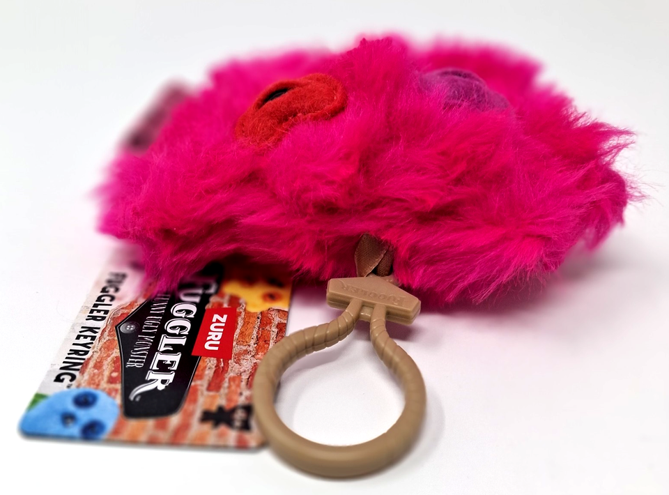Zuru Fuggler Keychain CAPTAIN CARDIAC Pink 3.5" Plush Collectible NWT ...