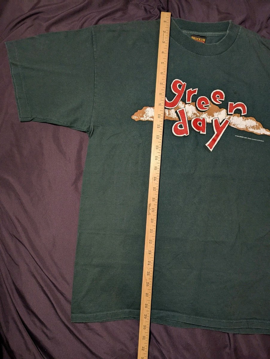 Green Day Dookie Tour 1994 Original Vintage T-Shirt XL Made Green Day Dookie Tour 1994 Original Vintage T-Shirt XL Made