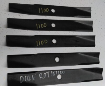 Rotary 15-1100 Dixon Mower Blade 14-3/8''x1 | eBay