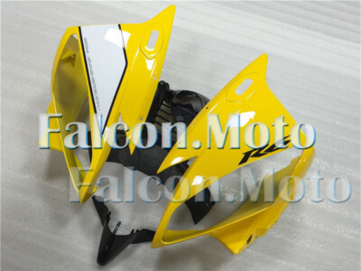 Front Nose Cowl Fairing Fit for Yamaha 2006-2007 YZF R6 Yellow ABS ...