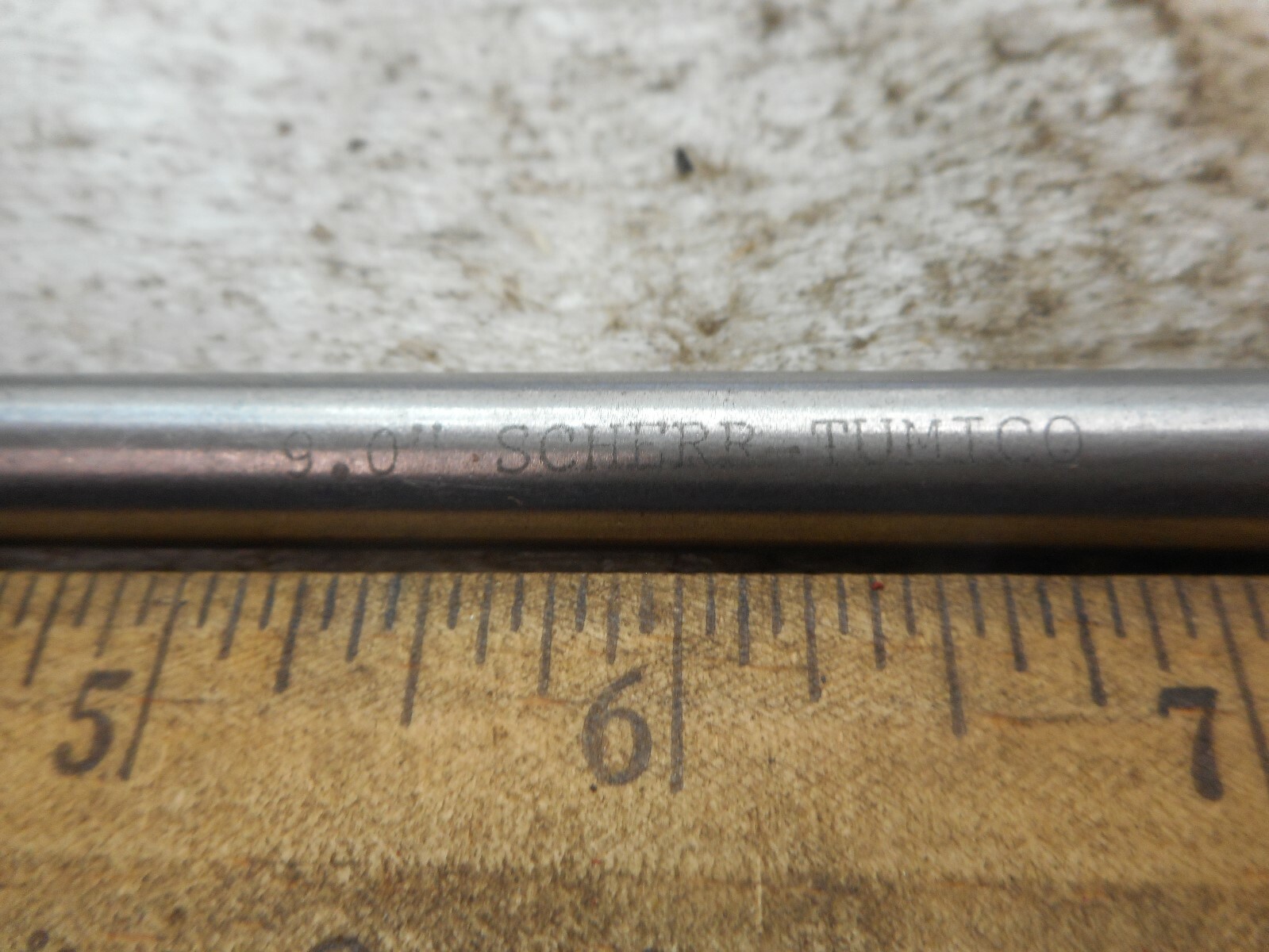 Screw Thread Pitch Micrometer Mic 9 Inch Standard TAPERED TIP 60 DEGREE ...