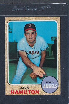 1968 Topps #193 Jack Hamilton Angels EX/MT *9390 | eBay