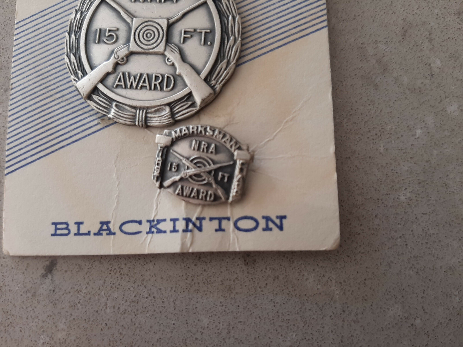 lot: NRA PRO MARKSMAN Patch, Marksman Award badge &lapel pin vintage | eBay